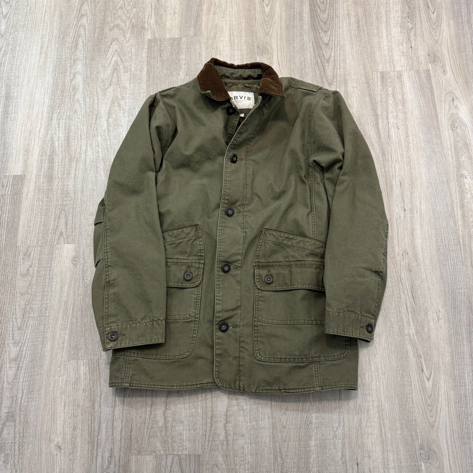 Orvis Orvis Classic Barn Coat Medium Green Chore Field Jacket | Grailed