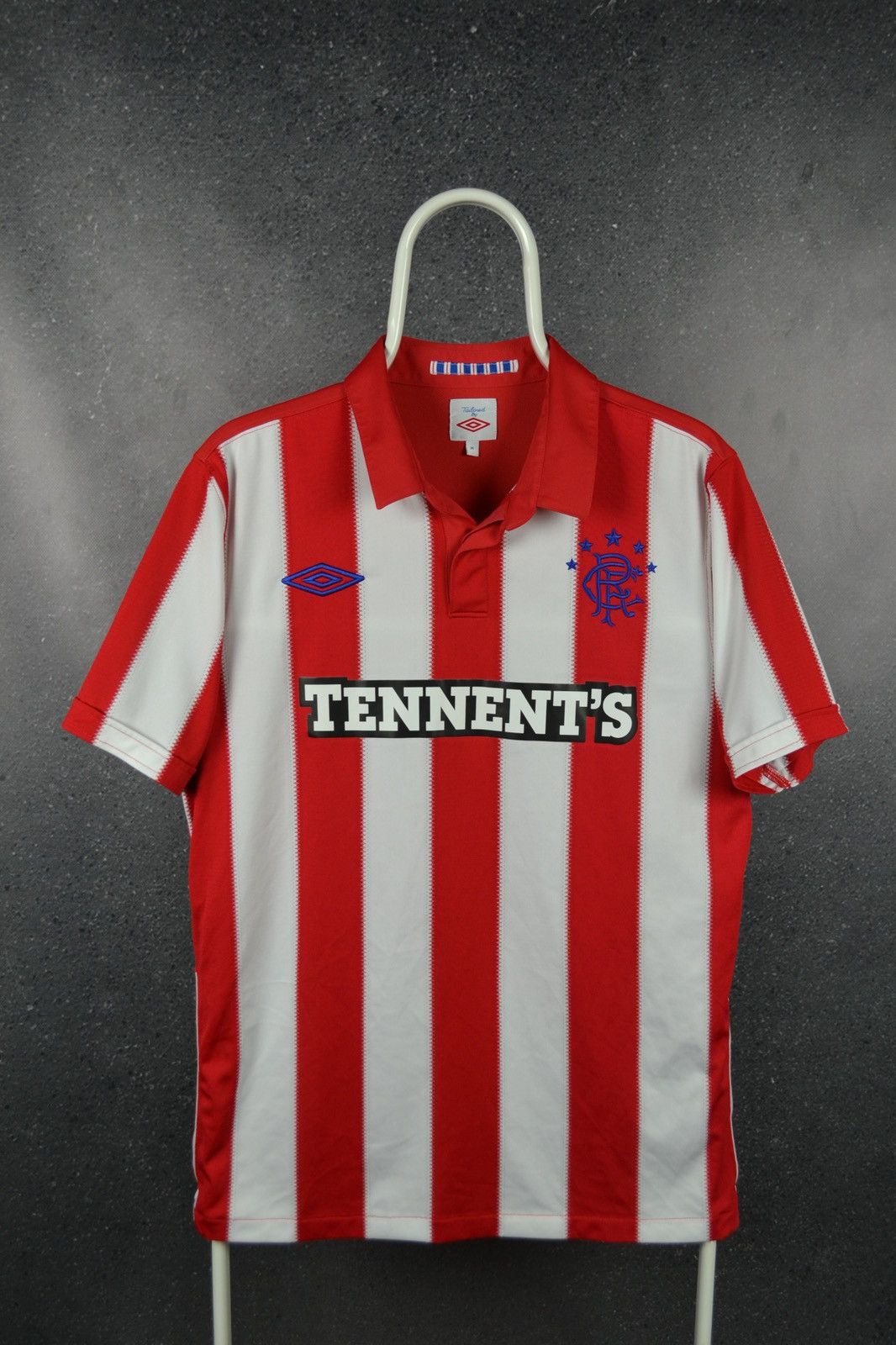 Soccer Jersey × Umbro × Vintage Rangers Glasgow Away Football Shirt ...