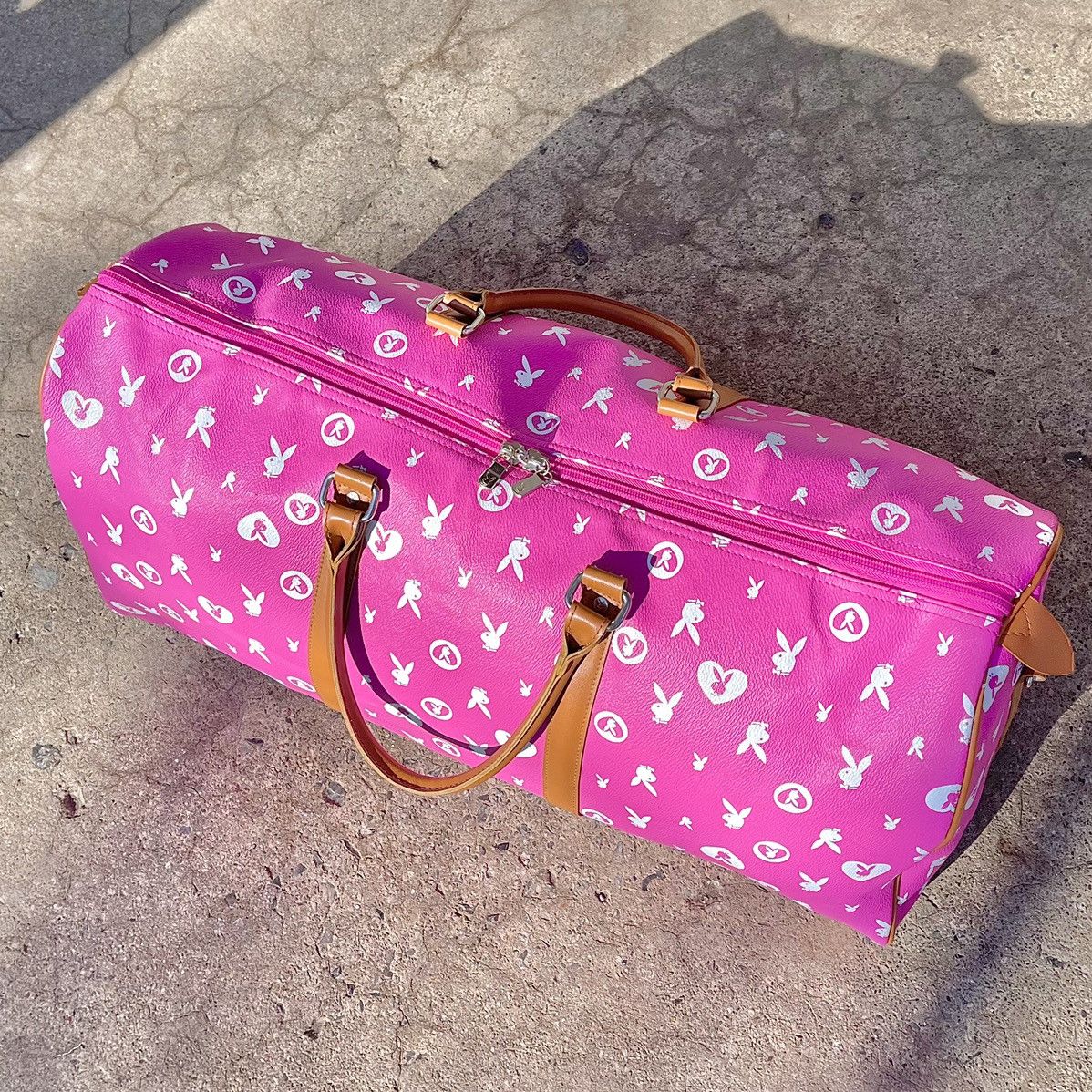 Vintage Playboy Monogram Duffel Bag | Grailed