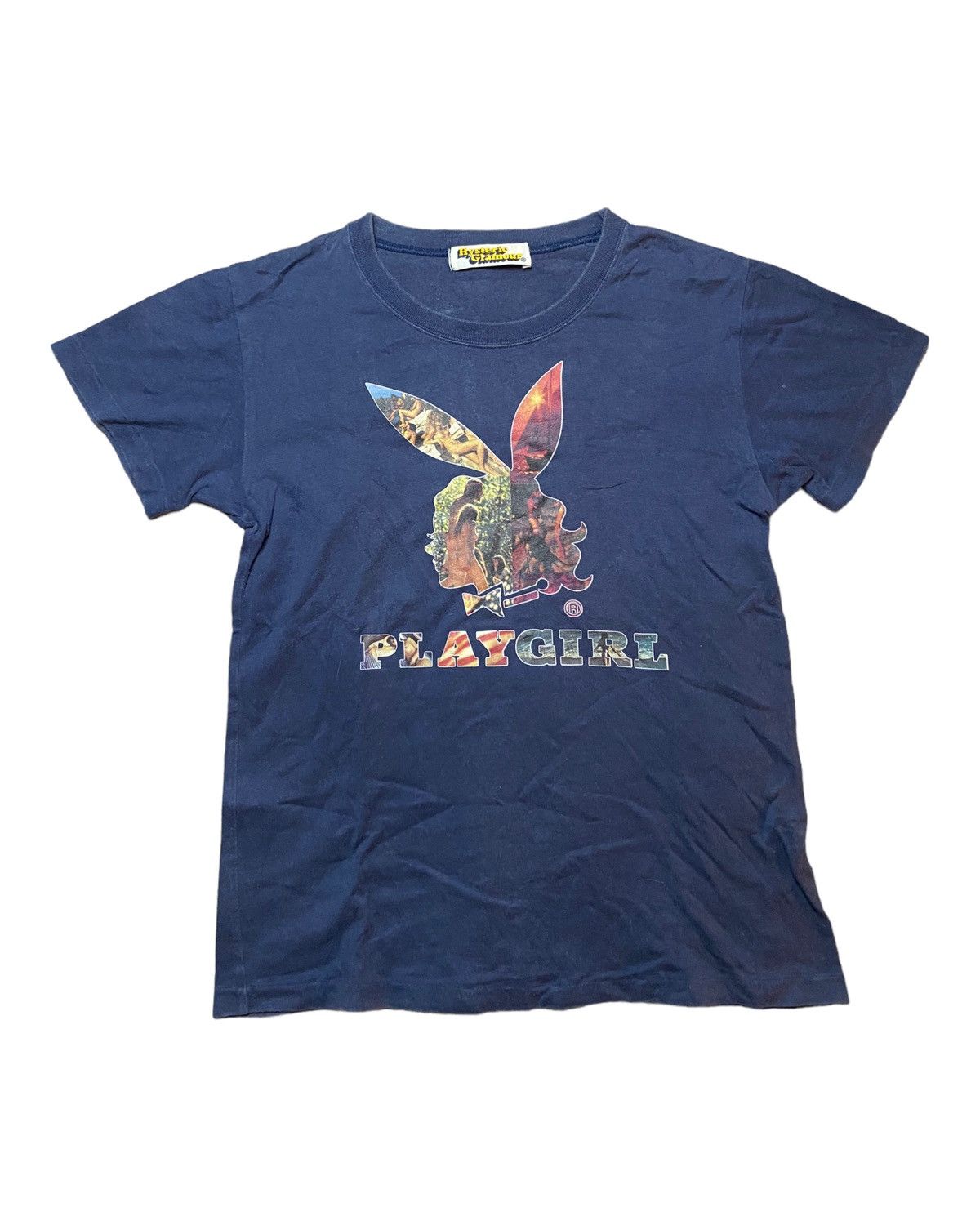 Hysteric Glamour 90’s Vintage Hysteric x Playboy Collage Pinup Tee | Grailed