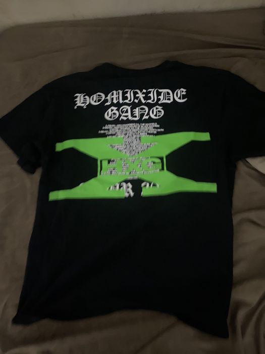 Vetements homixide gang snot or not tour merch | Grailed