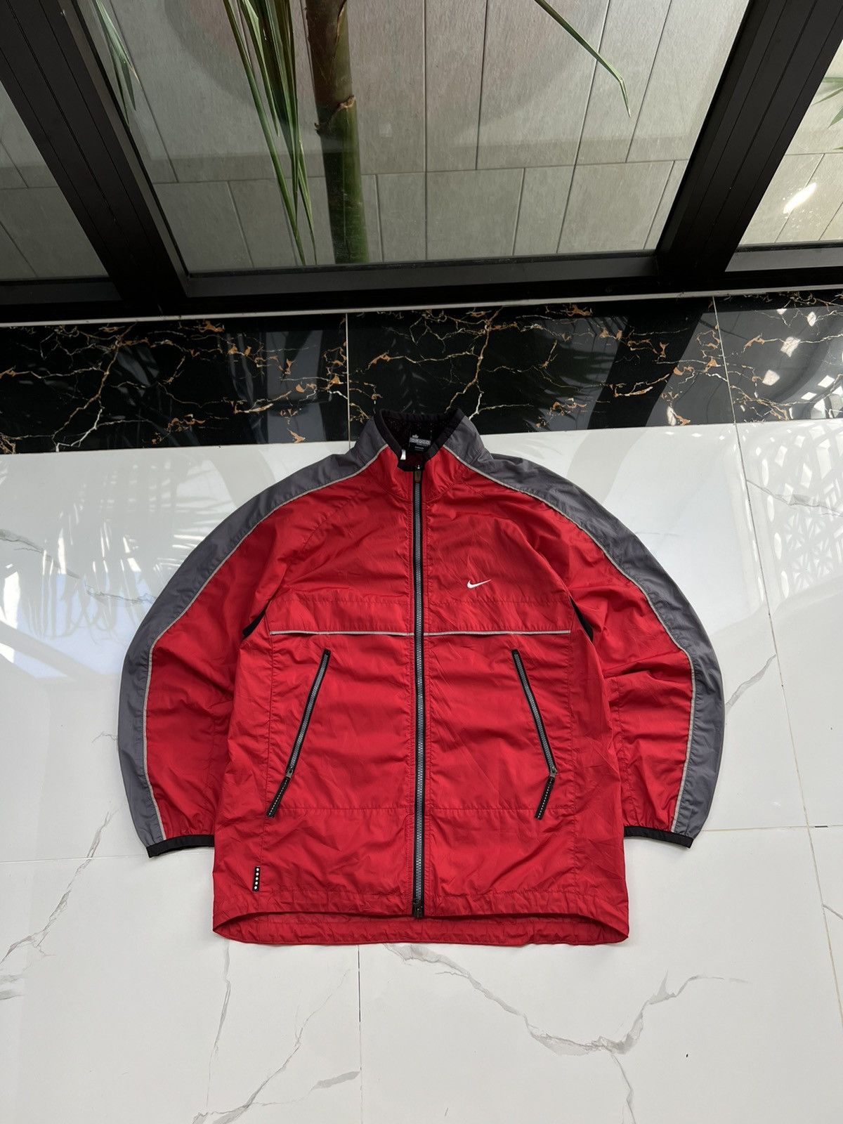 Nike × Streetwear × Vintage 90’s NIKE ALPHA RETRO RARE Y2K TRACK JACKET ...