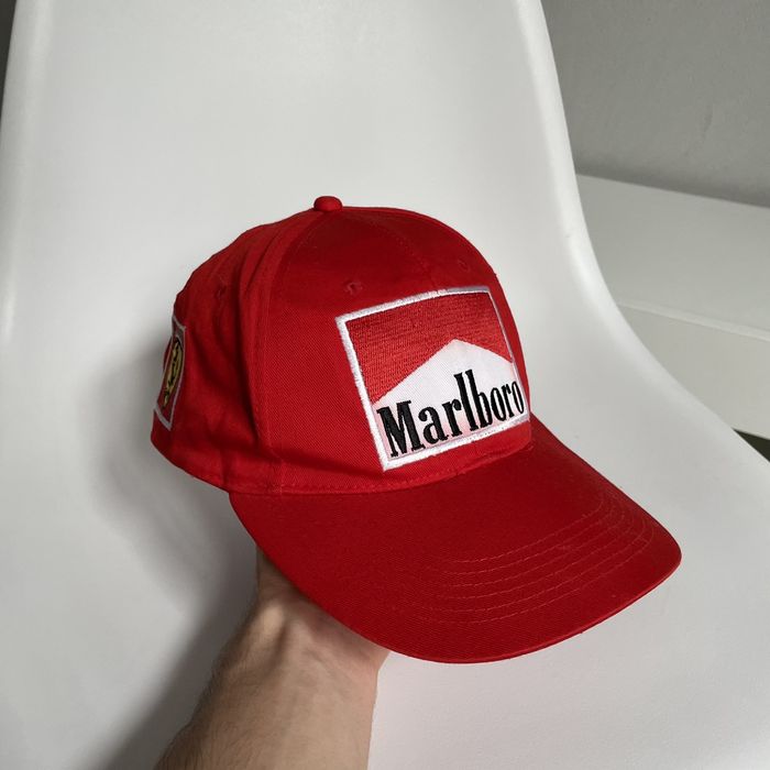 Marlboro Vintage Marlboro Ferrari F1 Eddie Irvine Cap Hat Mercedes ...