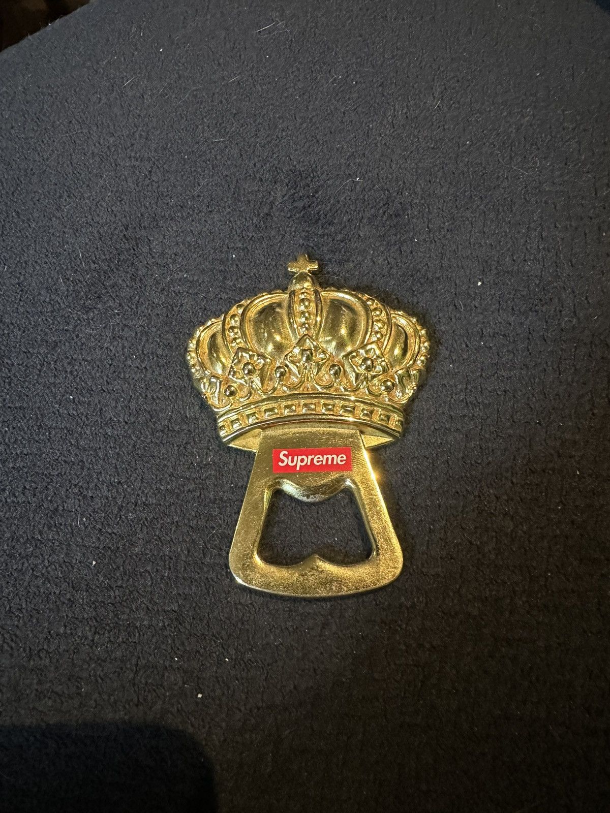Supreme FW 13 Gold Crown Bottle Opener Heavy Duty | Grailed