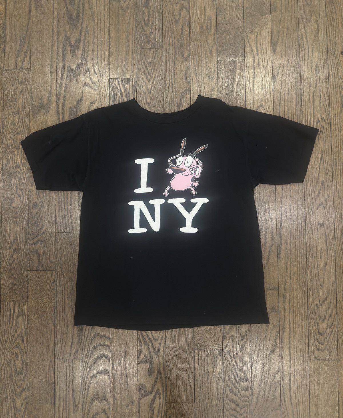 Slumpy Kev I 😱 NY Courage the Cowardly Dog Tee | Grailed