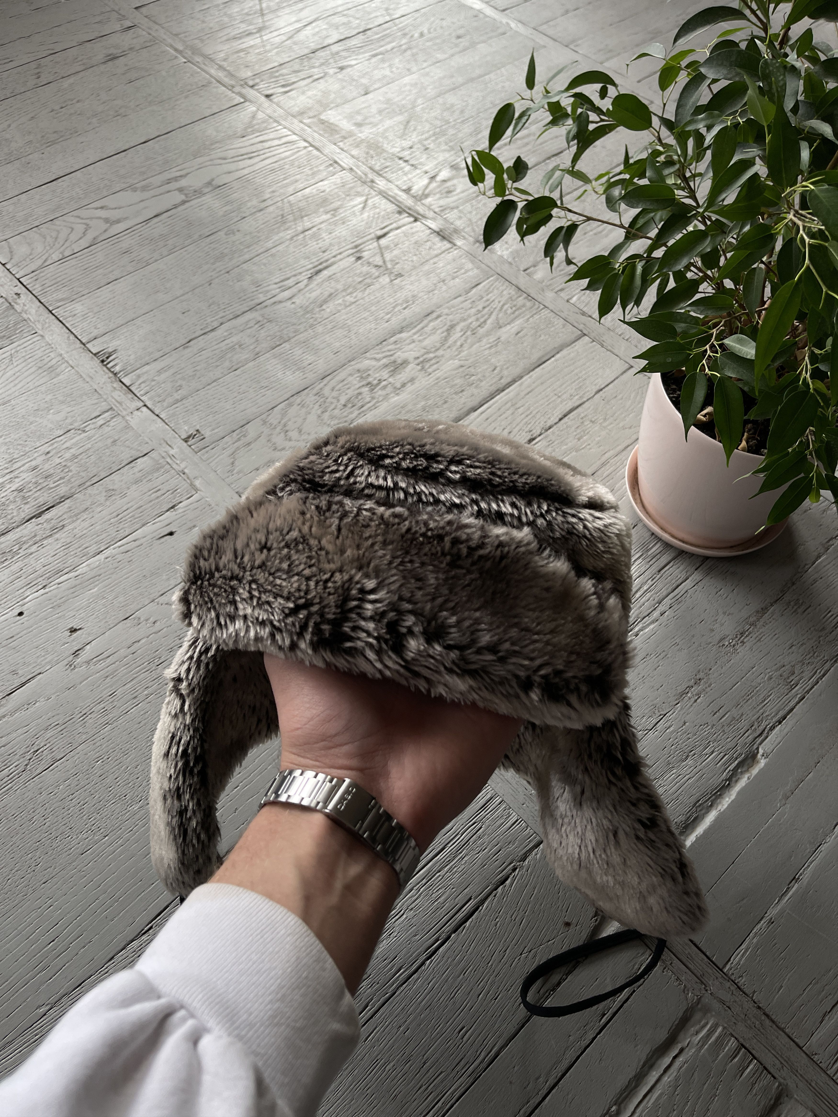 Avant Garde × Vintage 90s Style Trapper Fur Fuzzy Ushanka Winter Hat ...