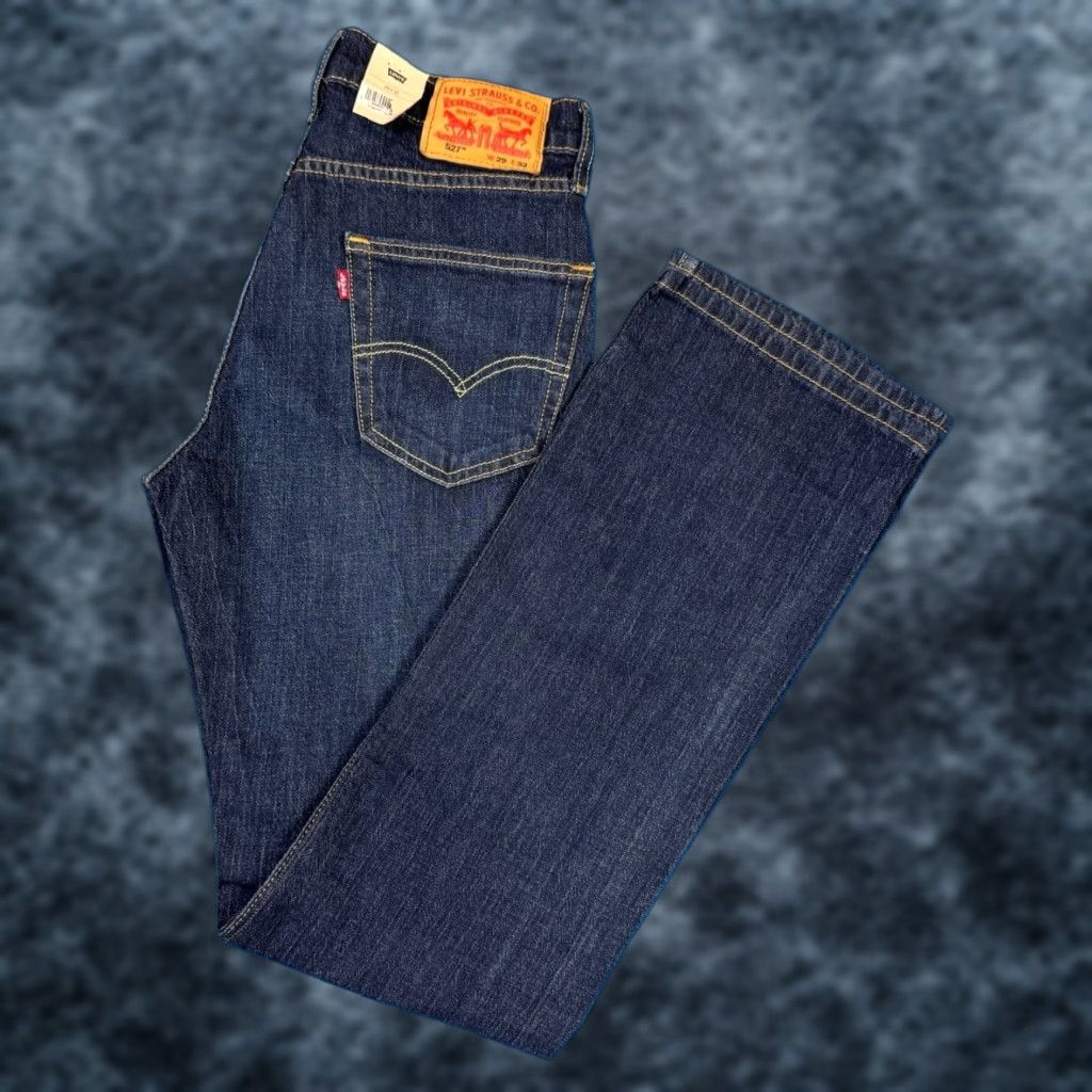 Levi's Levis Mens Jeans 29x32 Extra Large Slim Bootcut Stretch Dark ...
