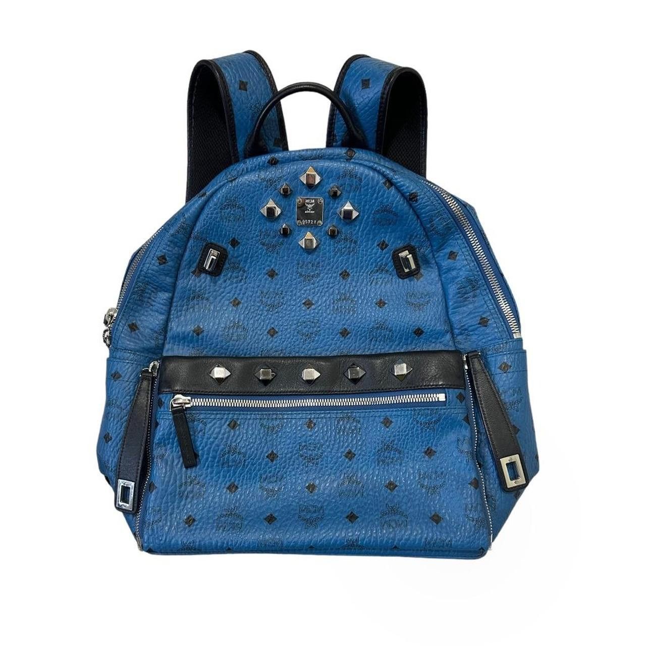 MCM MCM Monogram Leather Backpack | Grailed