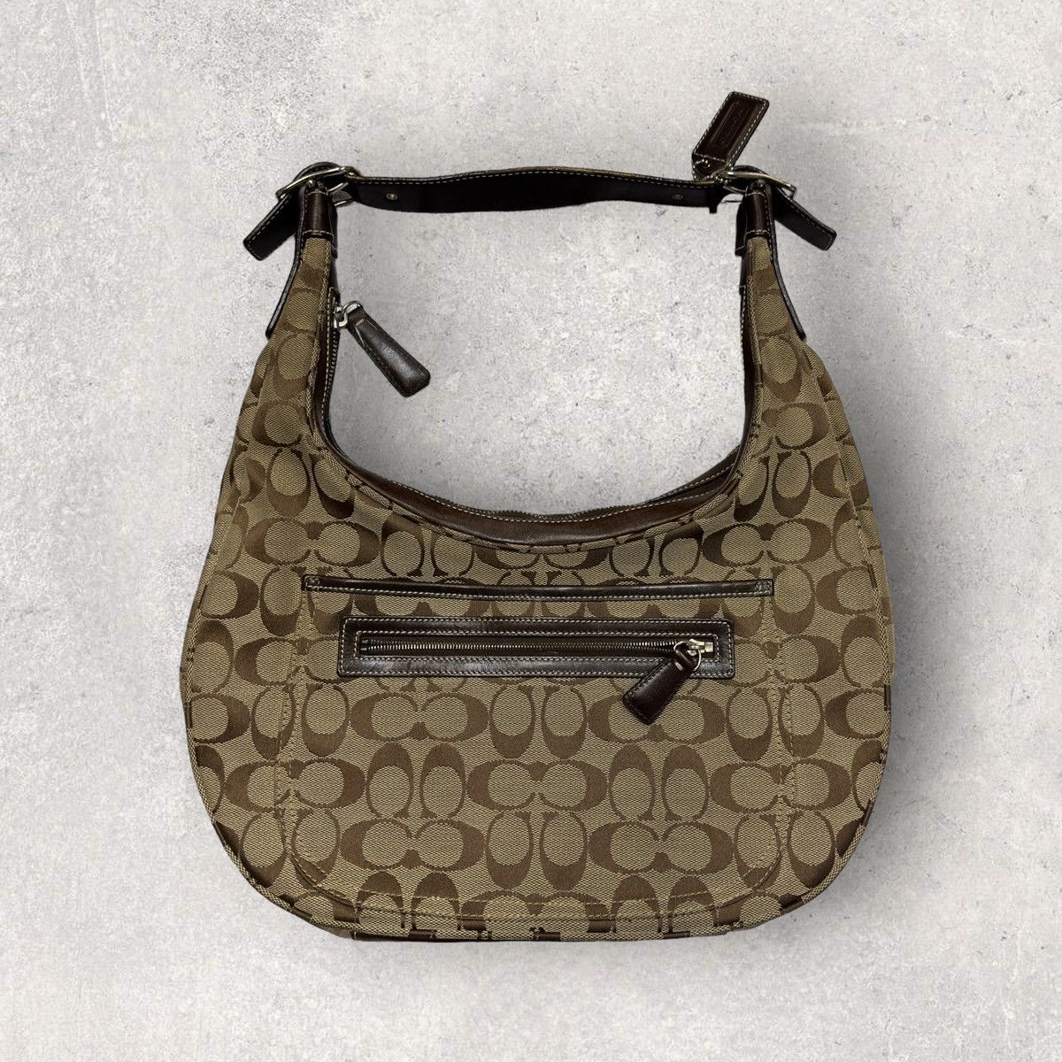 Coach × Vintage Vintage Coach Signature hobo bag | Grailed