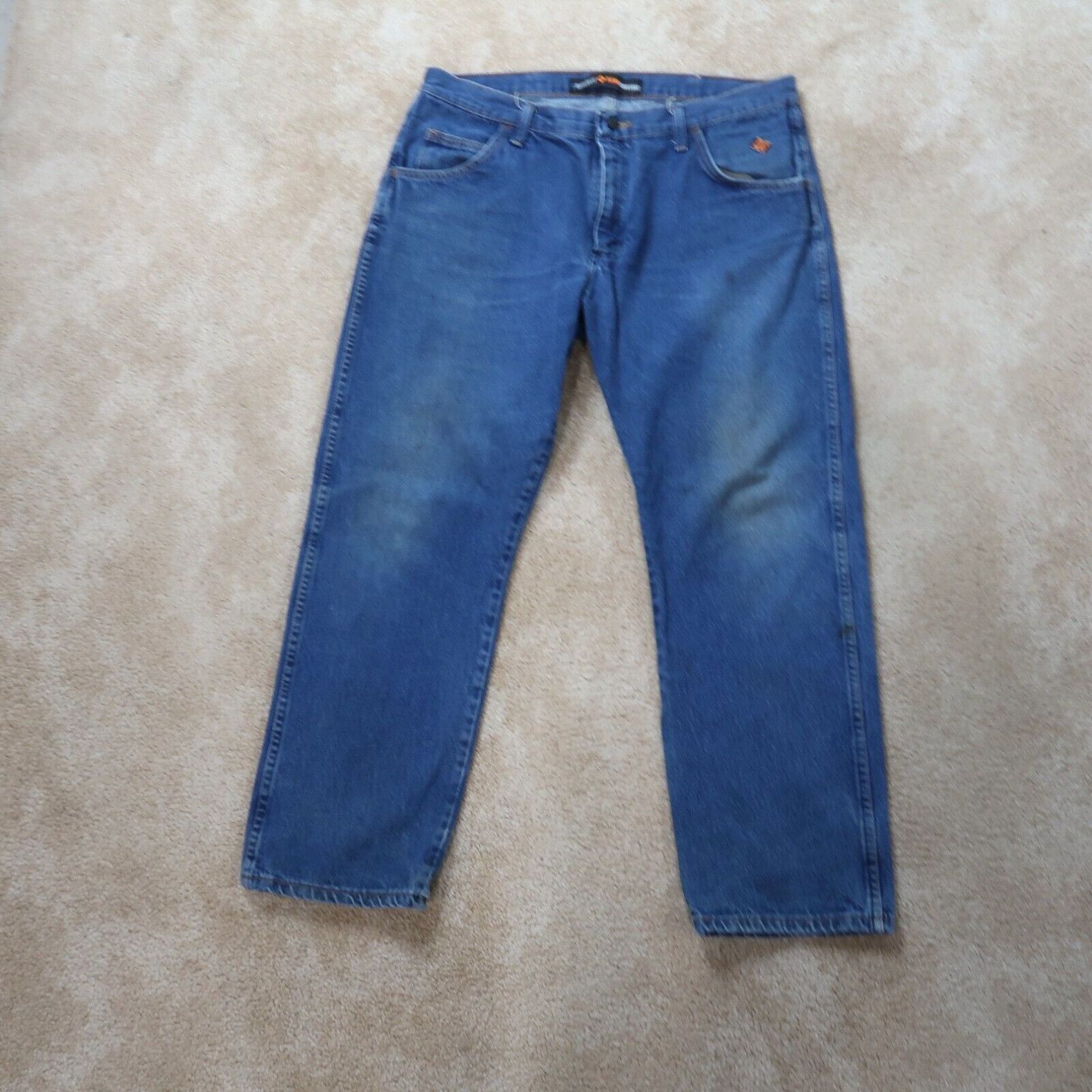 Wrangler Wrangler 47 Regular CowboyJeans Men's 38x30 Blue Denim ...
