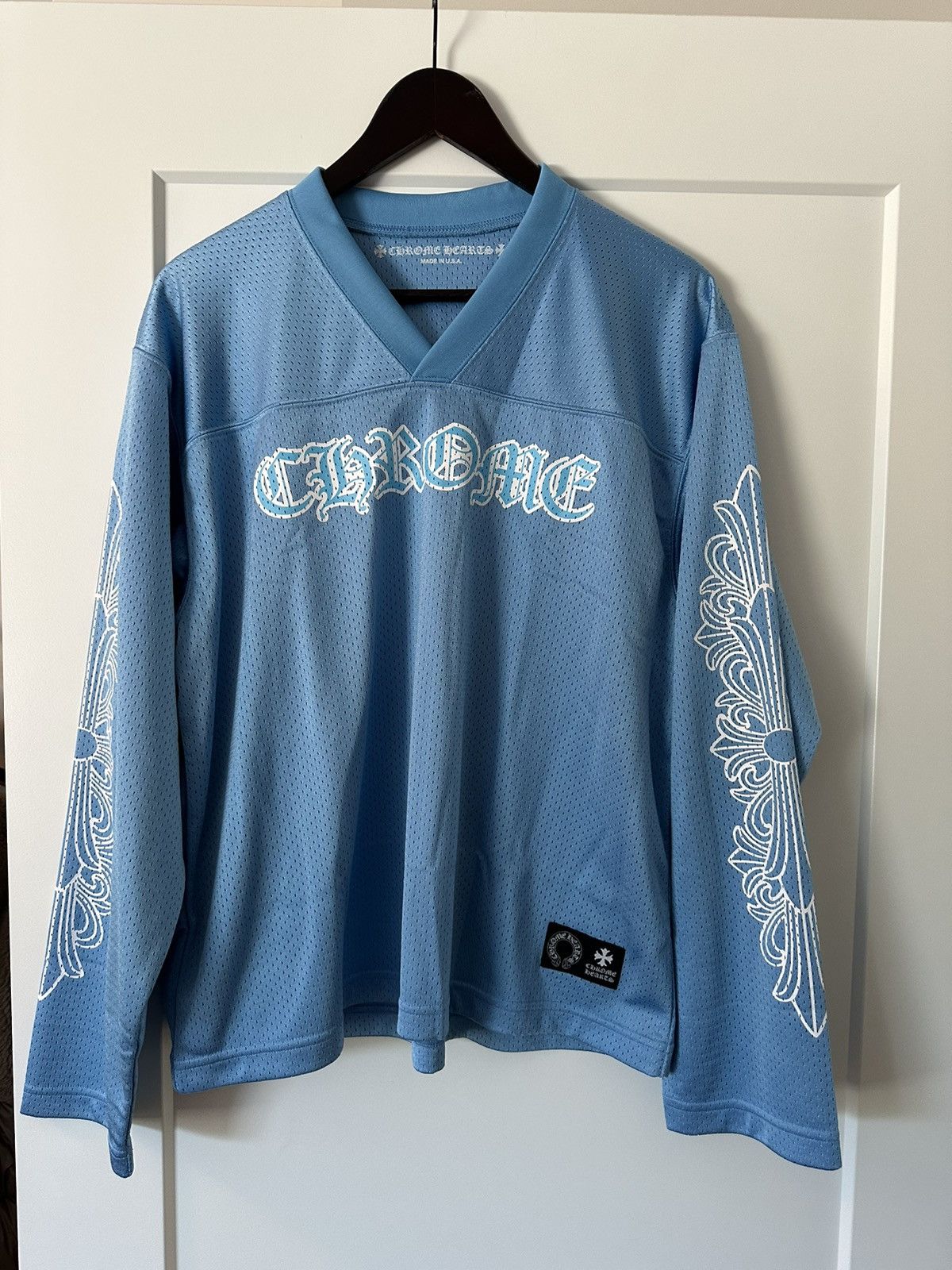 Chrome Hearts Chrome Hearts MESH WARM UP JERSEY | Grailed
