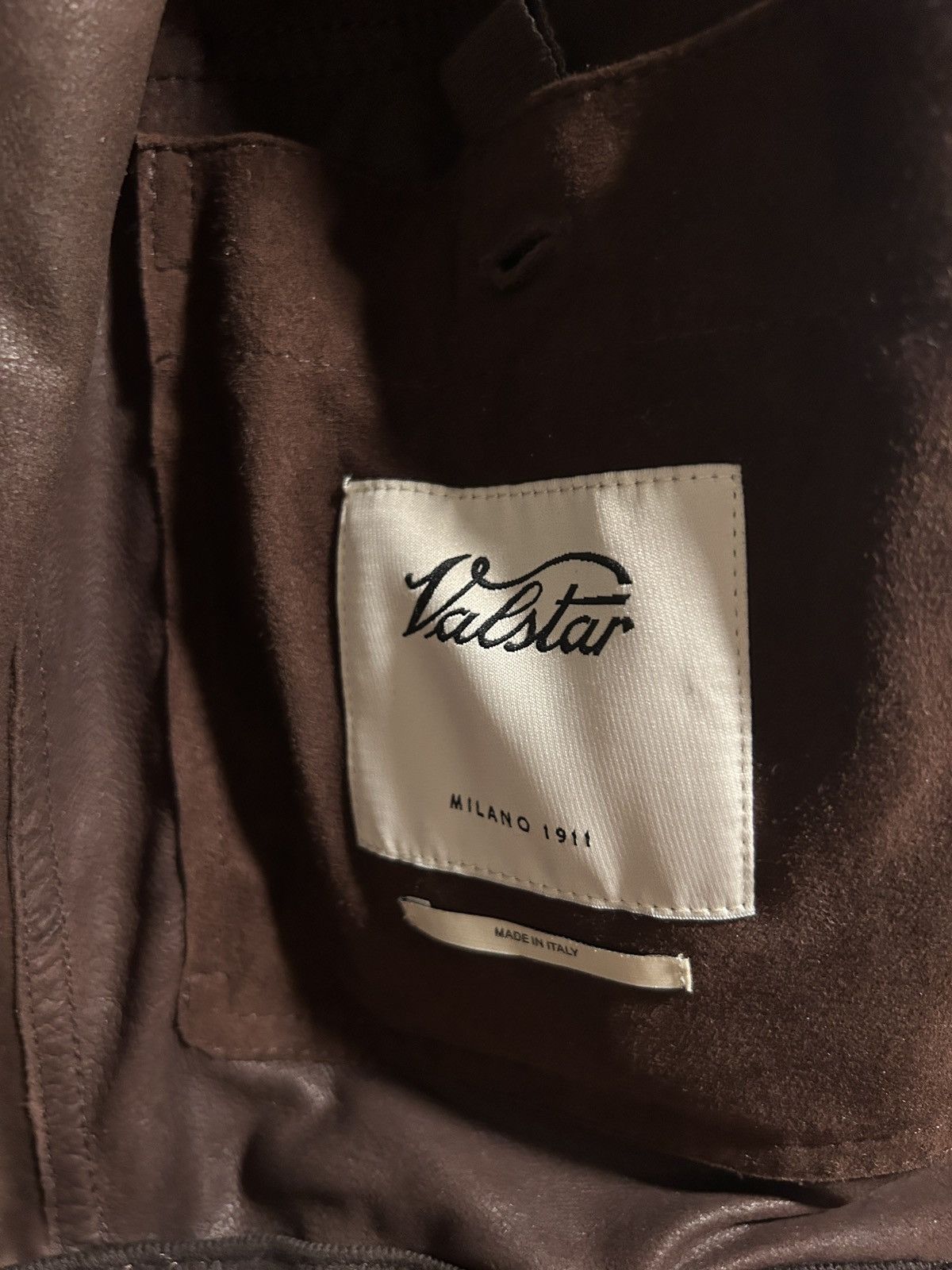 Valstar valstar Valstarino brown suede bomber jacket | Grailed