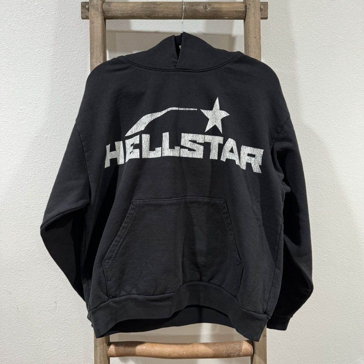 HELLSTAR Hellstar Basic Logo Hoodie Black | Grailed
