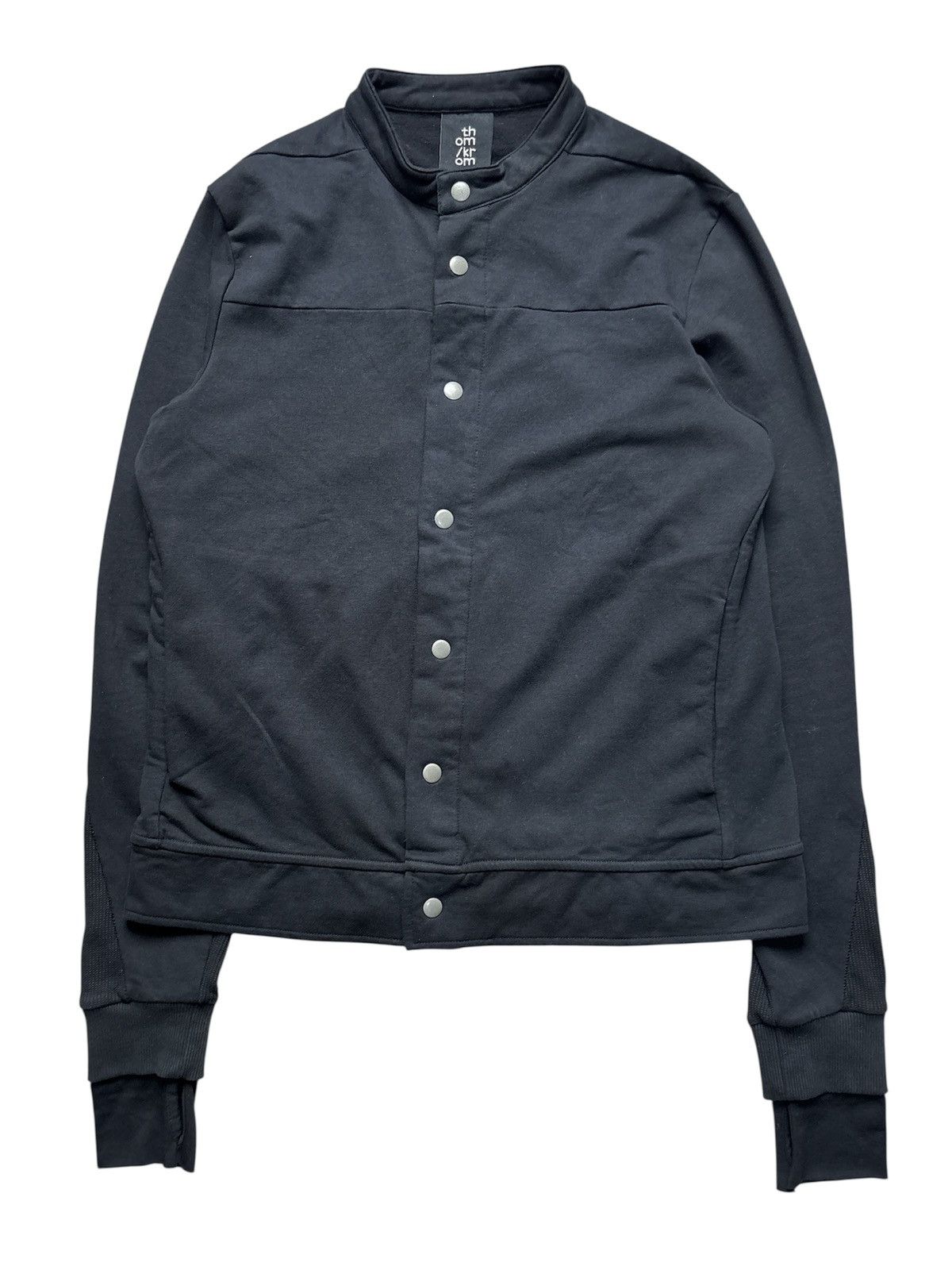 Thom Krom Cross Stitch Moto Jacket | Grailed