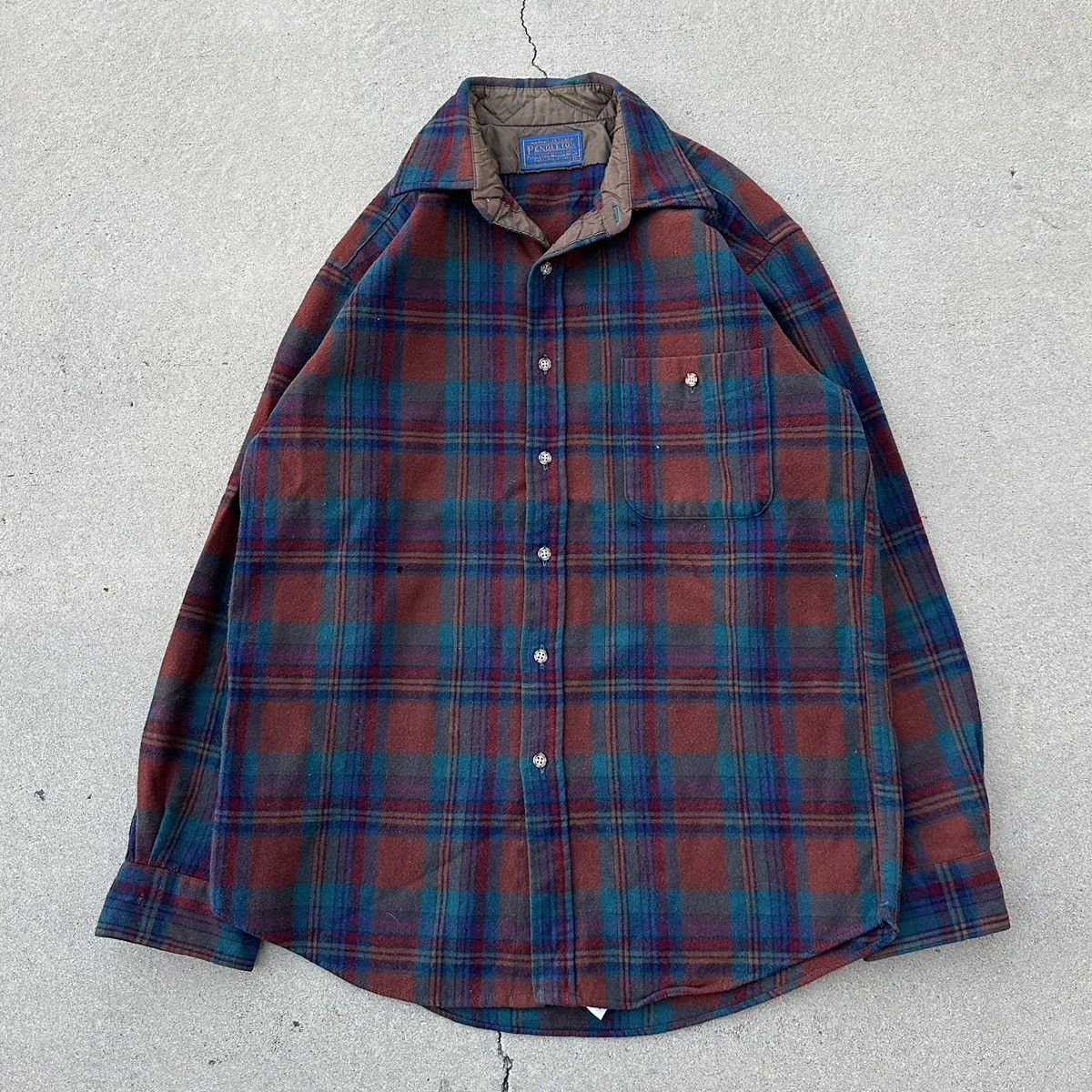 Flannel × Pendleton × Vintage 60s Vintage Pendleton Flannel Shirt | Grailed