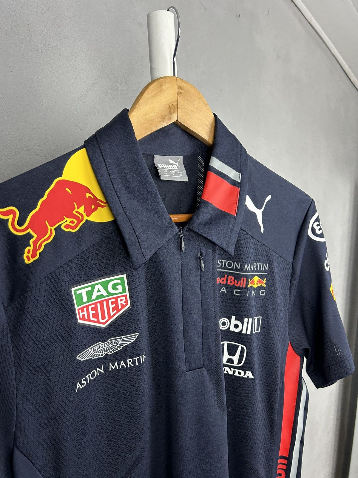 Puma × Red Bull Puma Aston Martin Red Bull Racing F1 Team Polo Shirt ...