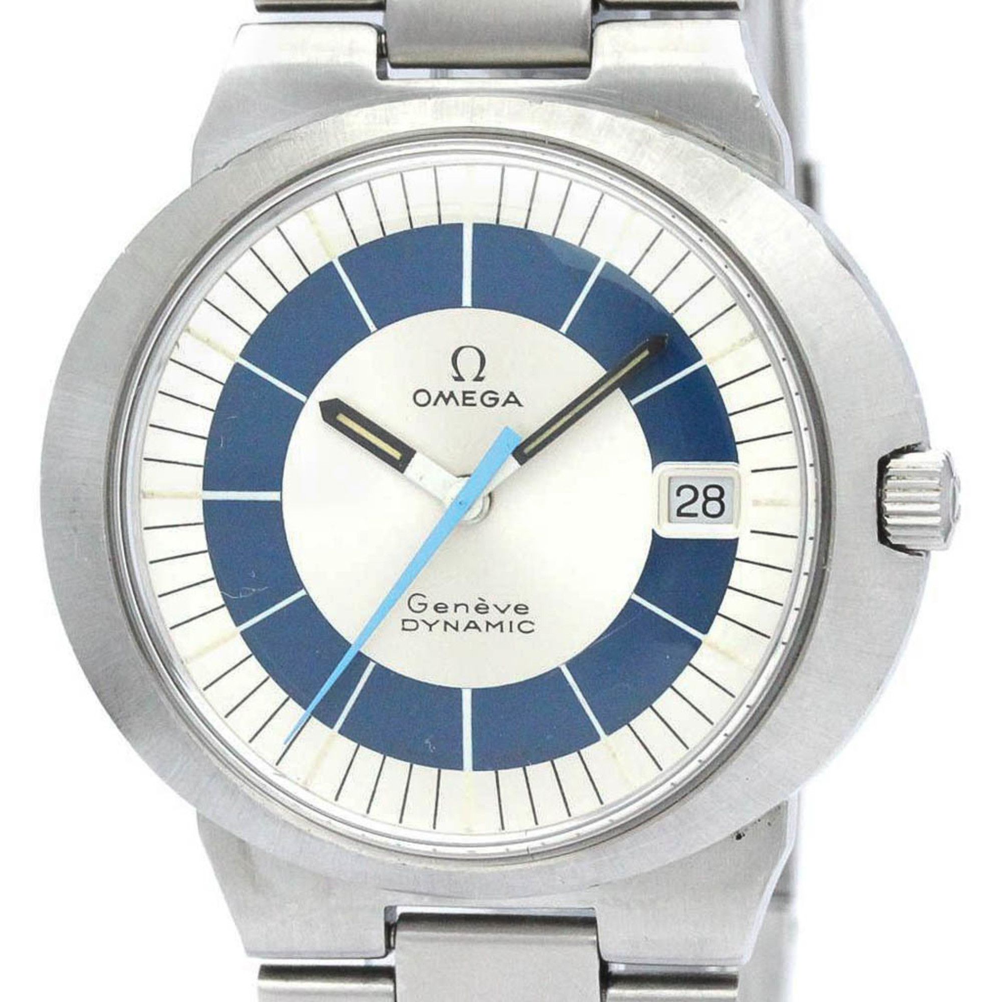 Omega Vintage OMEGA Geneve Dynamic Cal 613 teel Automatic Watch 166.039 ...