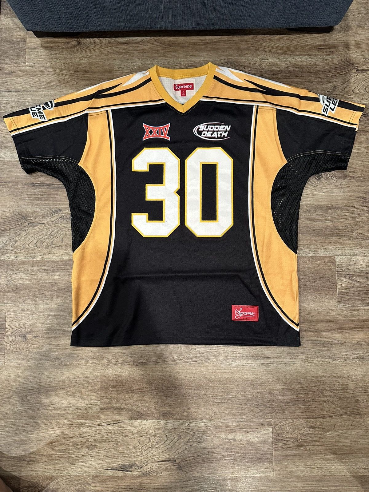 Supreme Supreme Sudden Death Football Jersey | Grailed