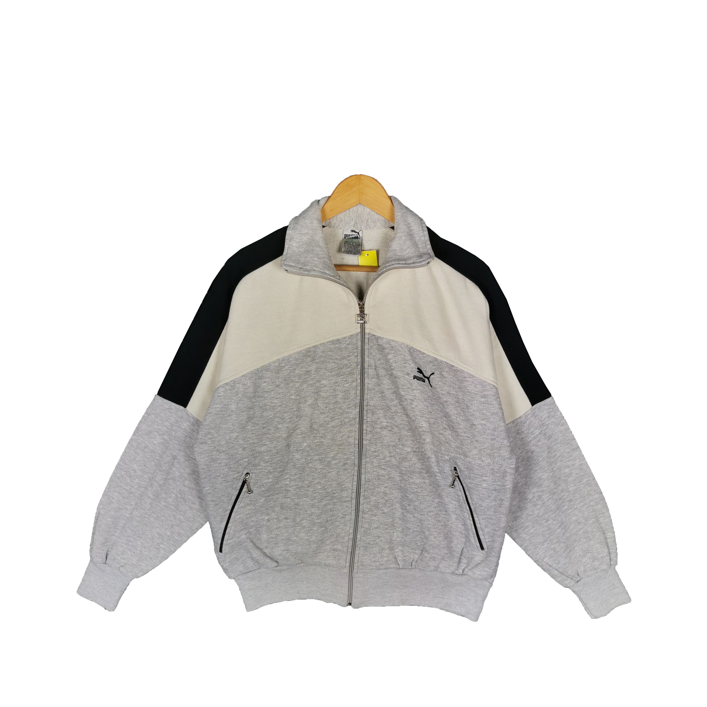Puma × Vintage Vintage Puma Sweater Retro Puma Zipper Sweatshirt Jumper ...