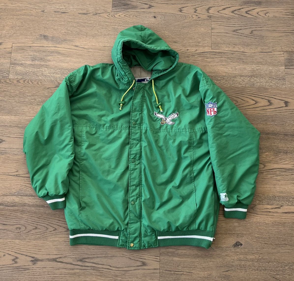 Starter Vintage 80s Philadelphia Eagles Kelly Green Starter Jacket ... Starter Vintage 80s Philadelphia Eagles Kelly Green Starter Jacket ...