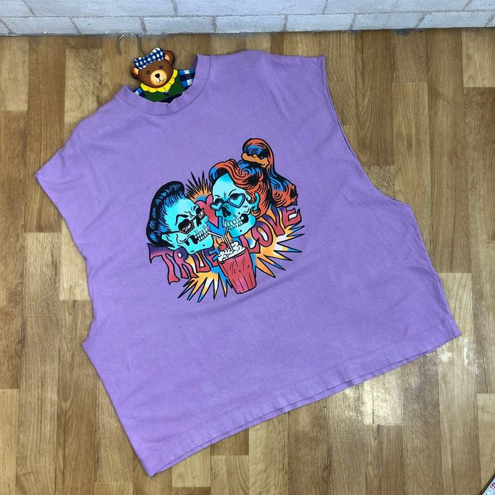 Ed Hardy Y2K Raw State Cross Wing Graphic Tee | Grailed