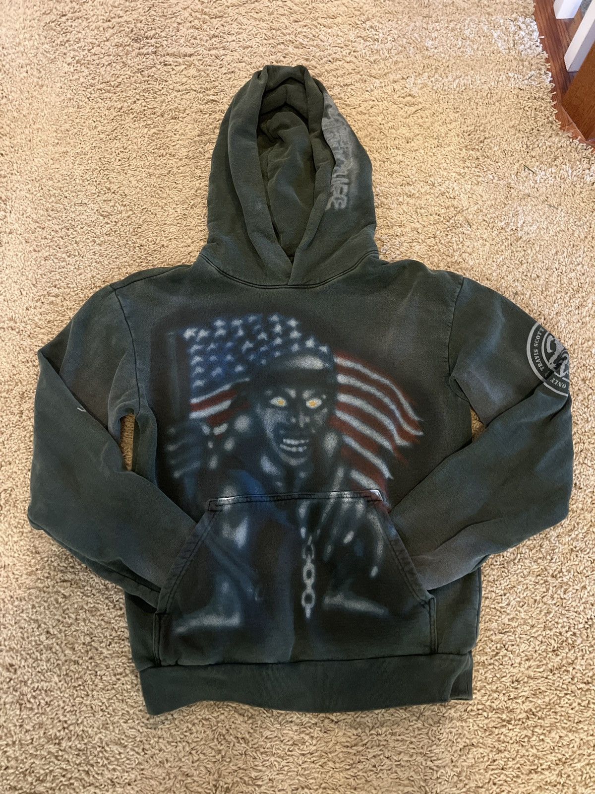 Travis Scott Travis Scott MetLife New York exclusive hoodie, Size Small ...