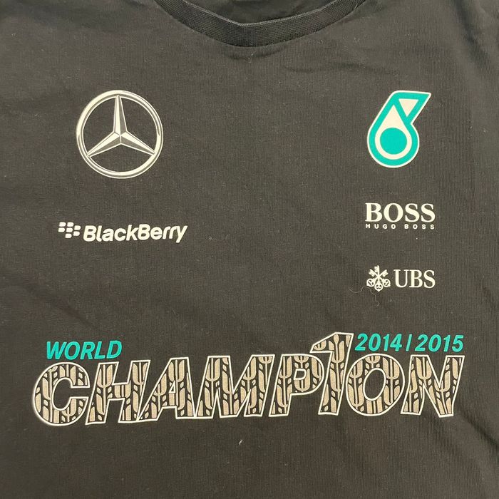 Hugo Boss Hugo Boss Mercedes Benz Petronas T-Shirt F1 Formula 1 Racing ...