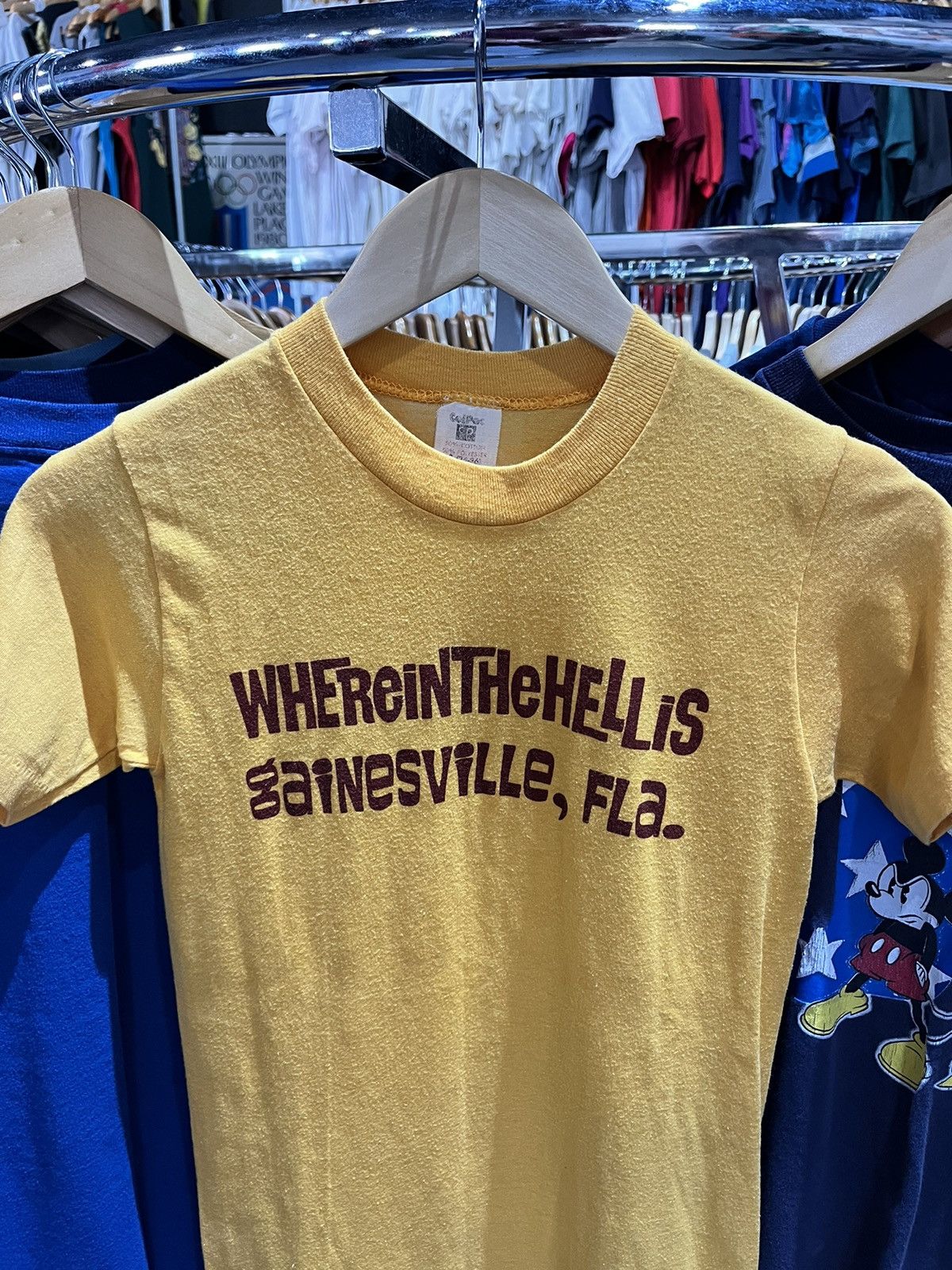 Vintage Vintage 70s Where In The Hell Is Gainesville Florida Gators ...