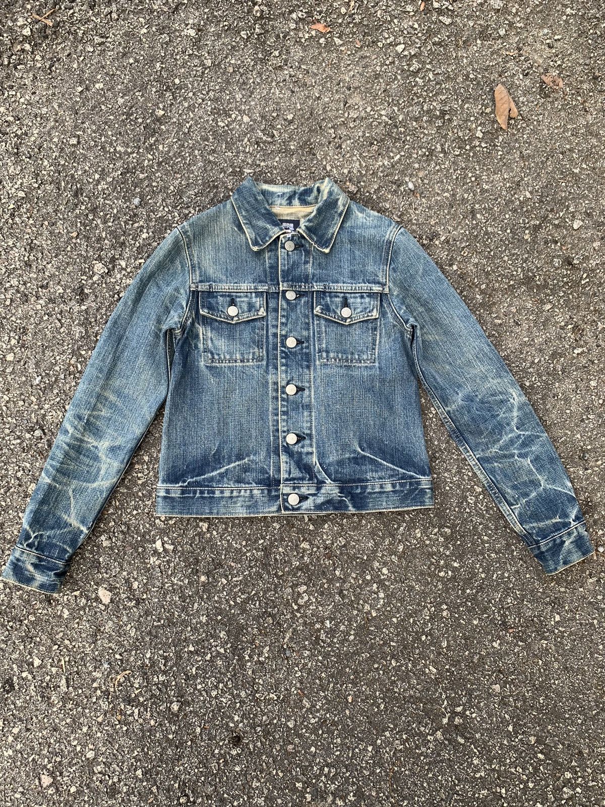 Japanese Brand × OMNIGOD Domingo D.M.G Distressed Denim Jacket | Grailed