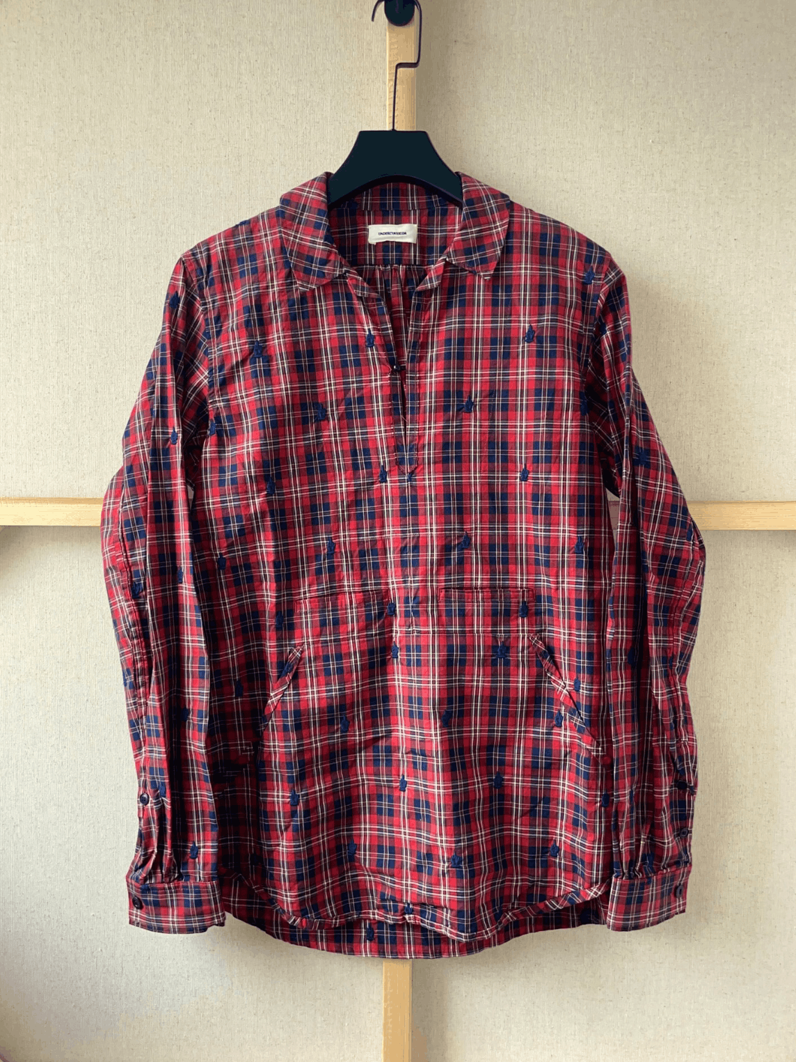 Undercover Sz 2 Undercover 13SS Plaid Half Button Jacket | Grailed