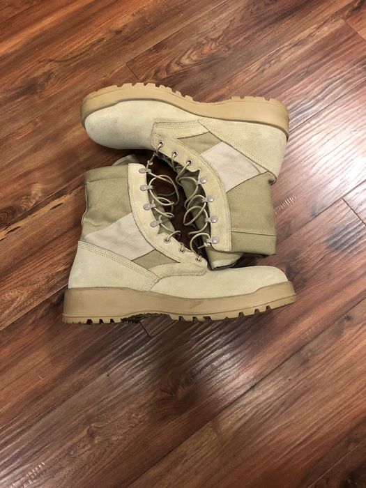 Vibram Vibram 14 R Tan Military Boot | Grailed