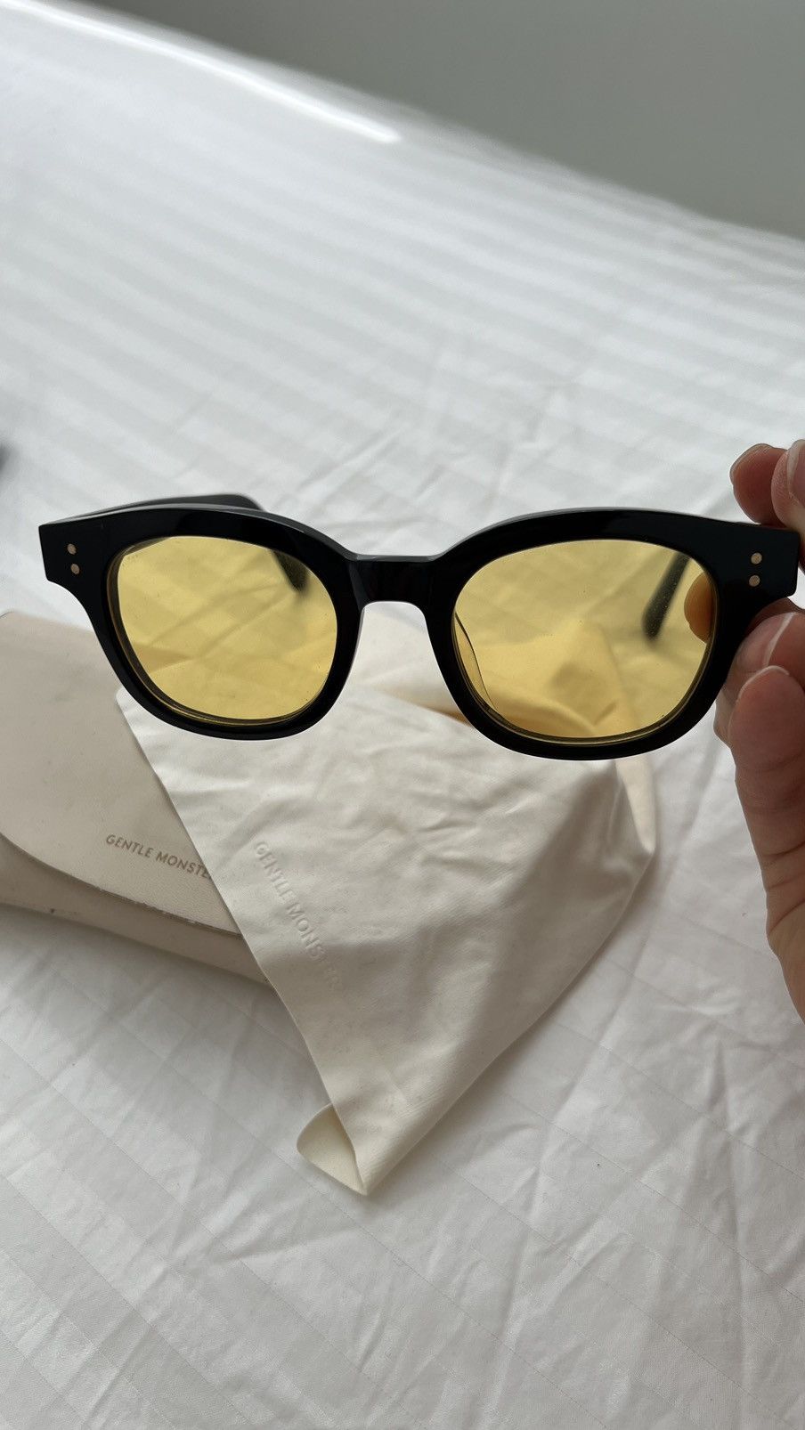 Gentle Monster Gentle Monster Yellow Insight Sunglasses | Grailed