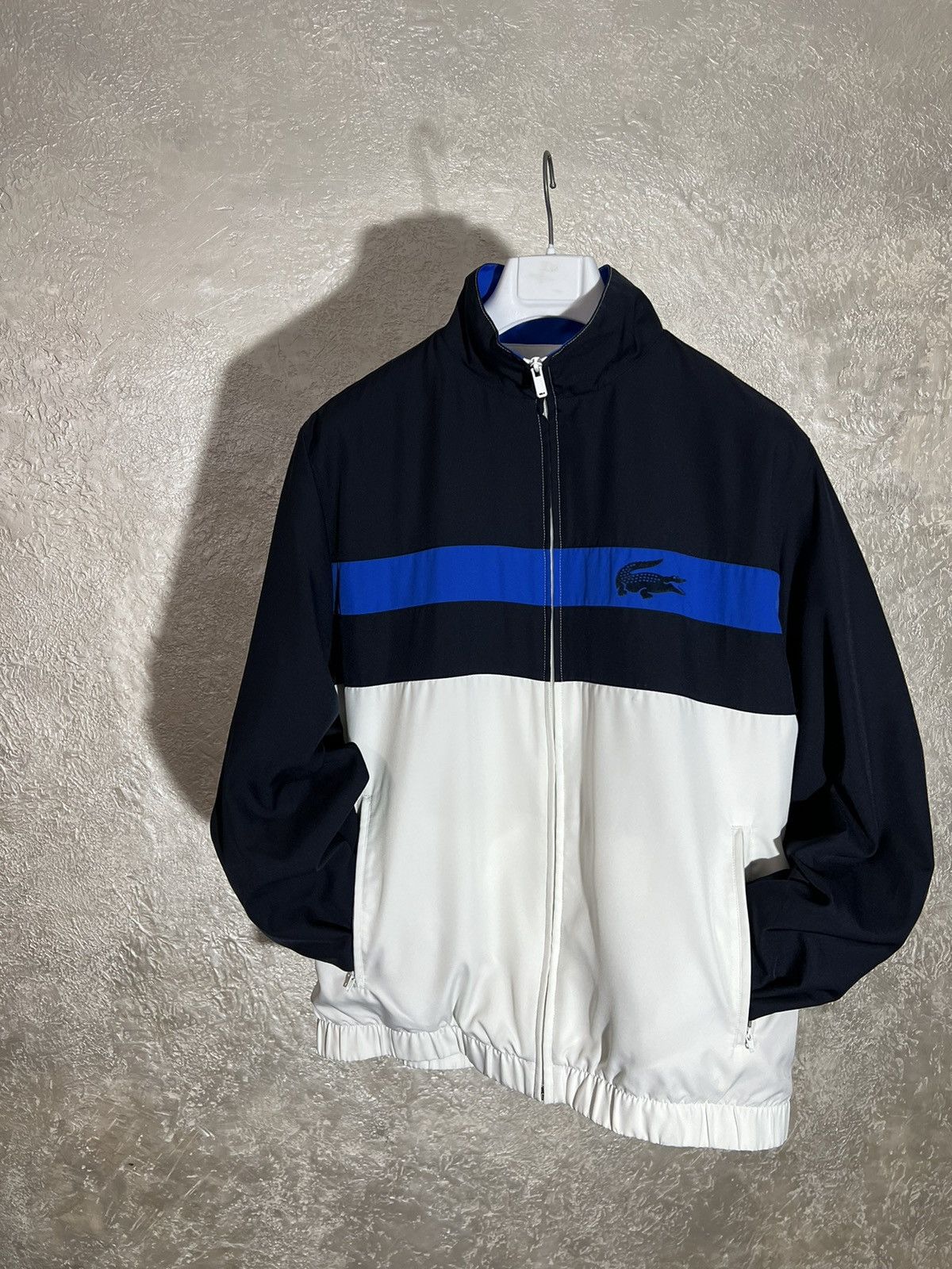 Vintage Y2K Lacoste VTG 2000s Track Top Jacket Baggy Hype Rare Retro ...