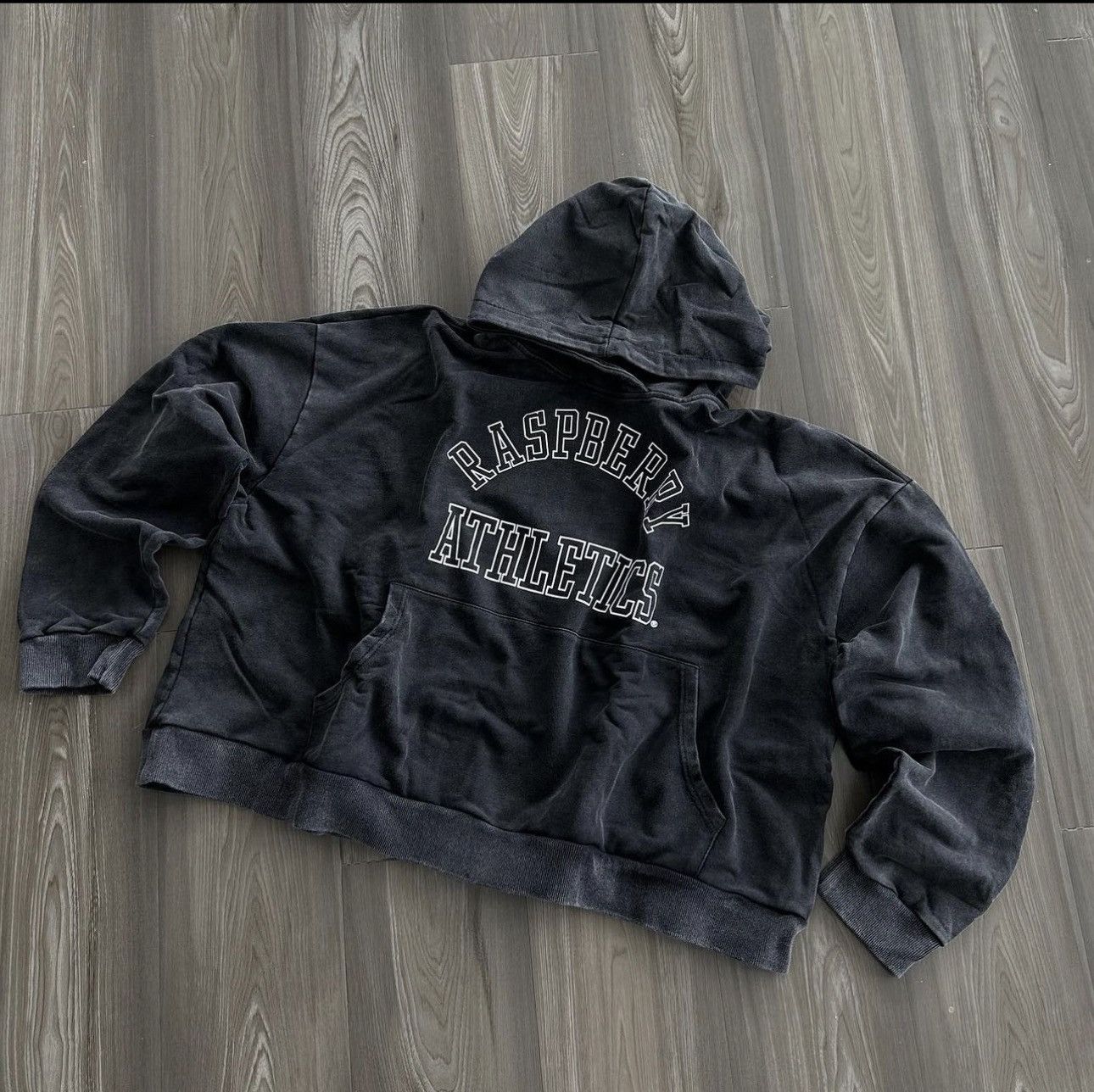 Streetwear × Vintage Gv gallery raspberry athletics hoodie | Grailed