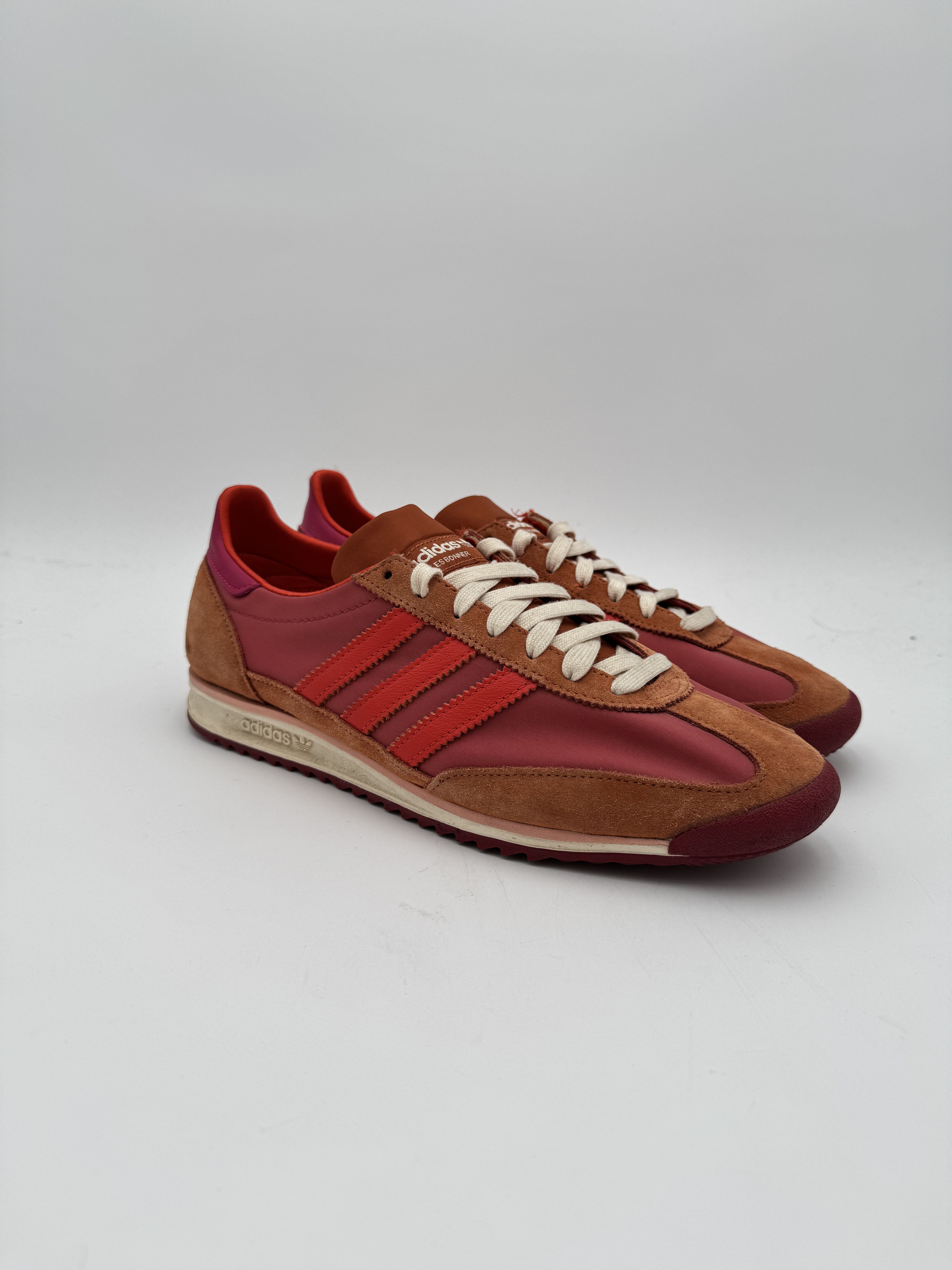 Adidas × Wales Bonner Wales Bonner adidas SL72 Collegiate Orange Maroon ...