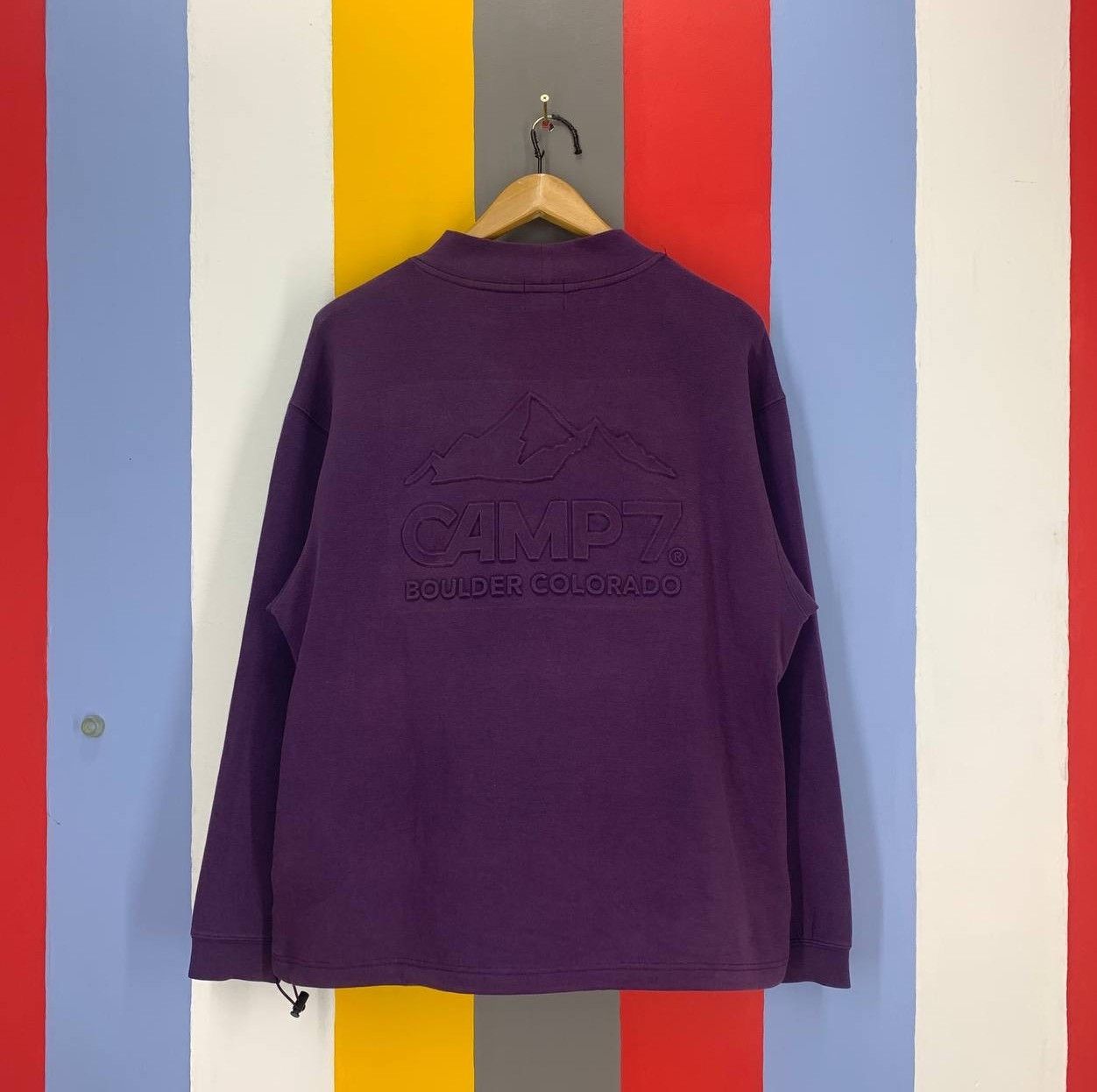 Japanese Brand CAMP 7 BOULDER COLORADO Sweatshirt / Jumper #2475/AN ...