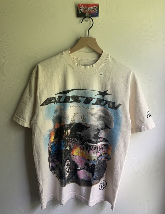 Streetwear Hellstar x Post Malone Austin Merch Tee | Grailed