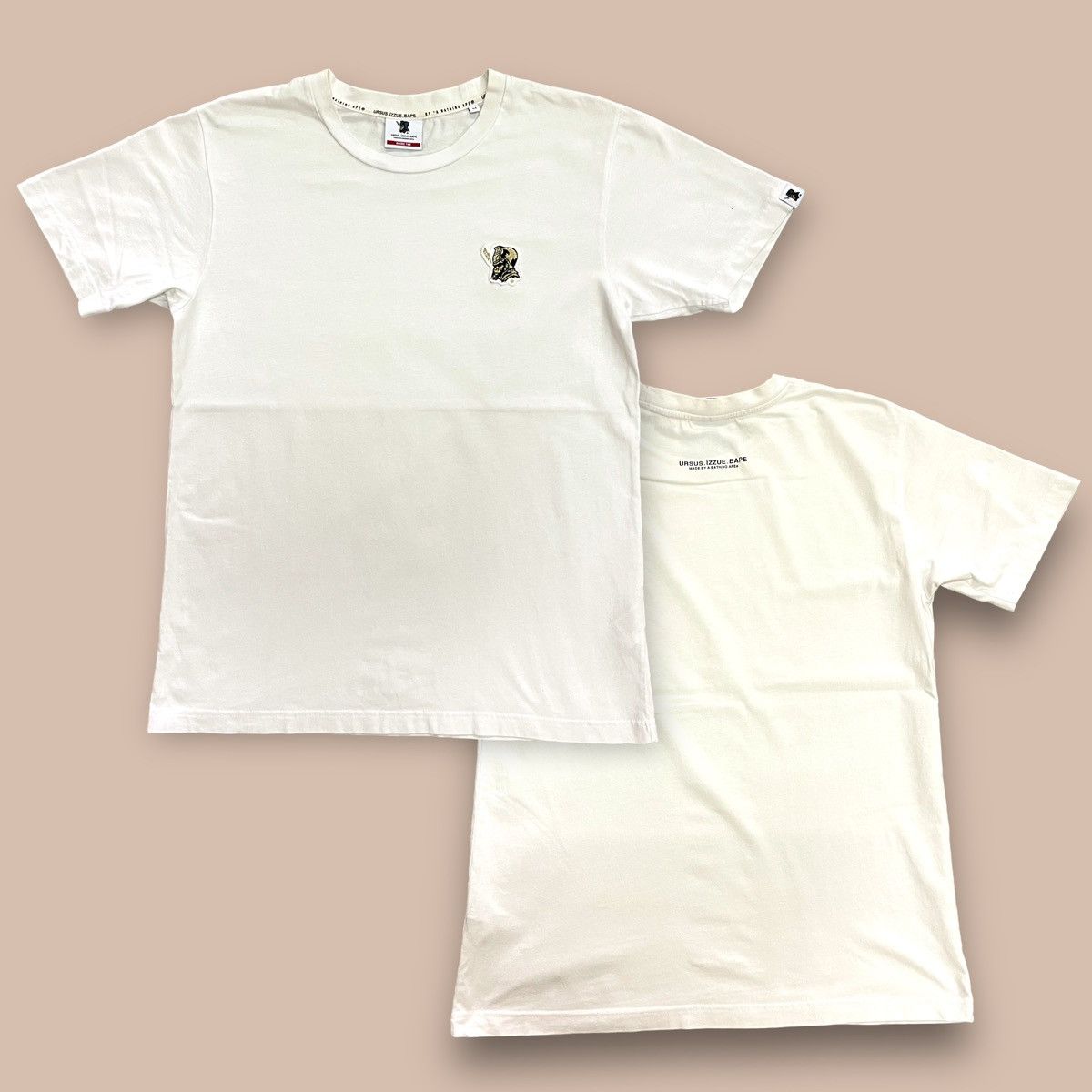 Bape × izzue URSUS.IZZUE.BAPE Basic Tee | Grailed