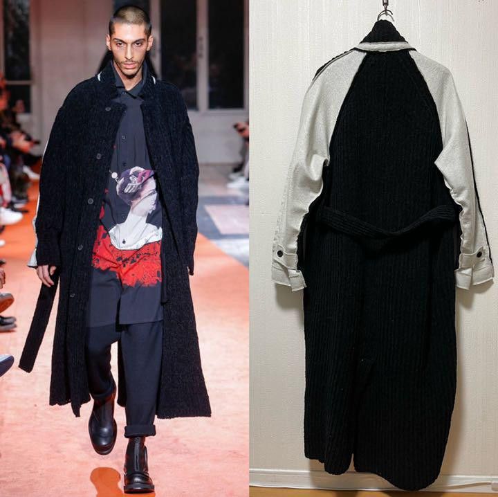 Yohji Yamamoto POUR HOMME 18aw runway mall long coat | Grailed
