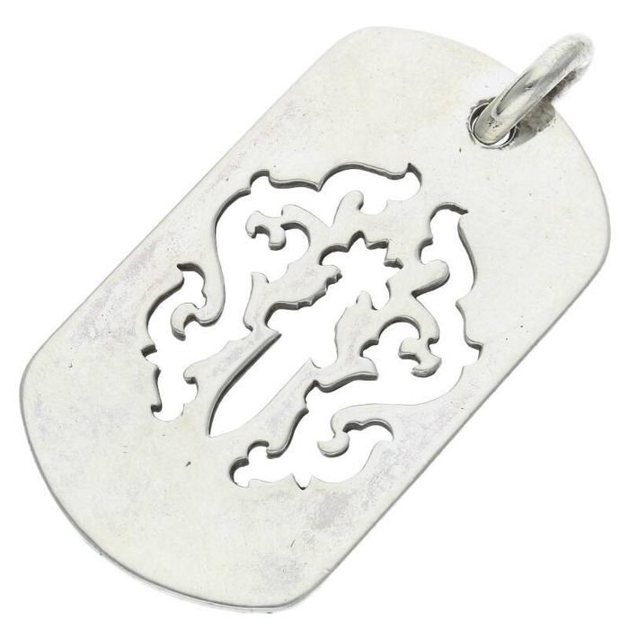 Chrome Hearts Chrome Hearts Large Dagger Cutout Dog Tag | Grailed
