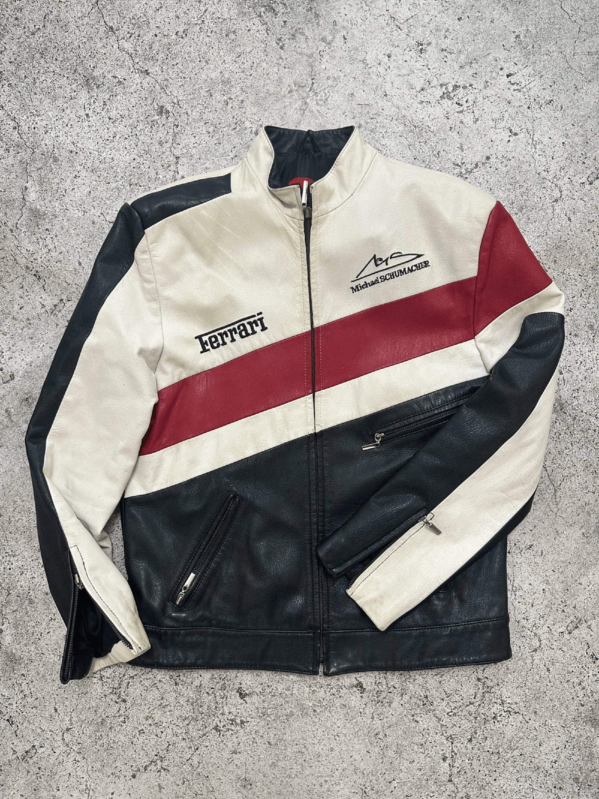 Ferrari Ferrari Leather Jacket F1 Streetwear | Grailed