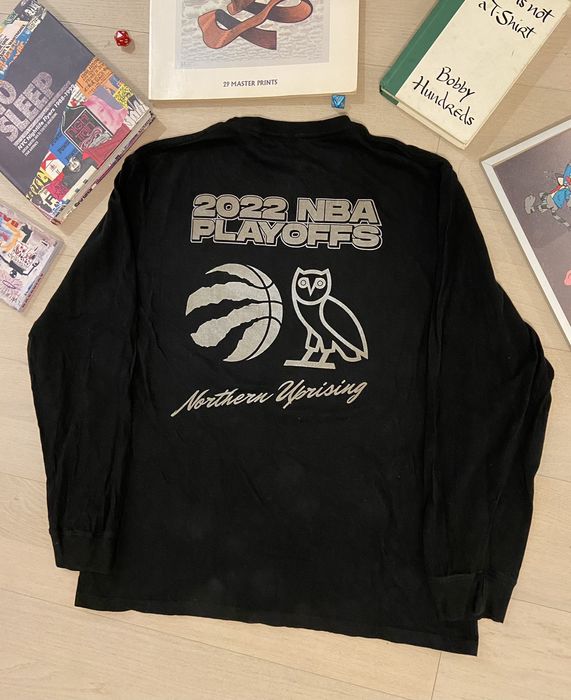 Octobers Very Own 2022 OVO X RAPTORS NBA PLAYOFFS DRAKE LONGSLEEVE ...