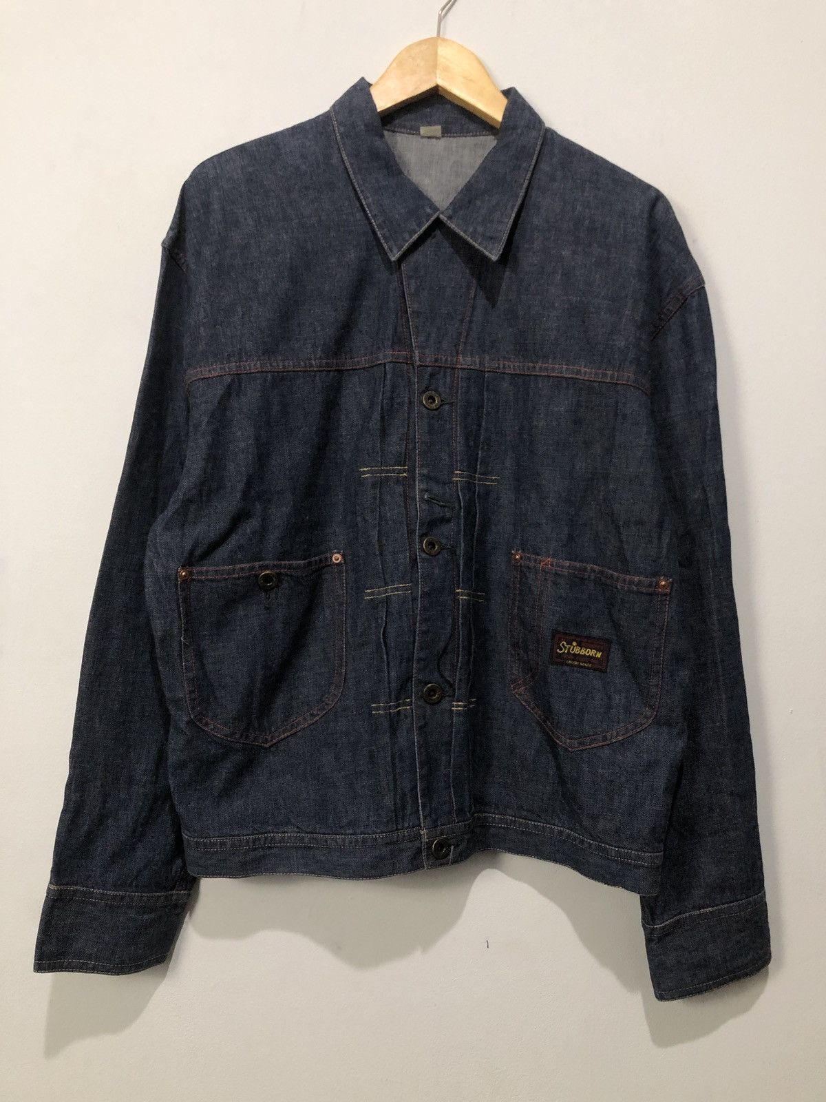 Japanese Brand × Pherrows Pherrows Stubborn Denim Jacket | Grailed