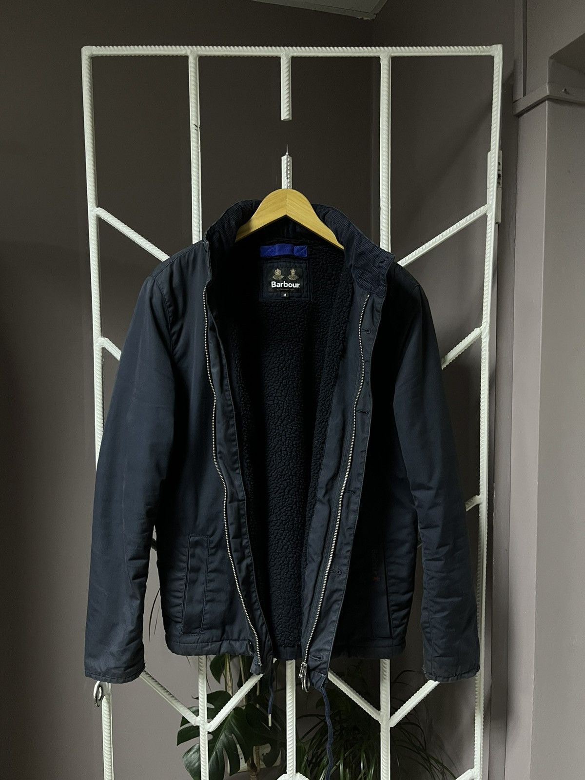 Barbour Barbour Sherpa Classic Heavy Coat Jacket | Grailed