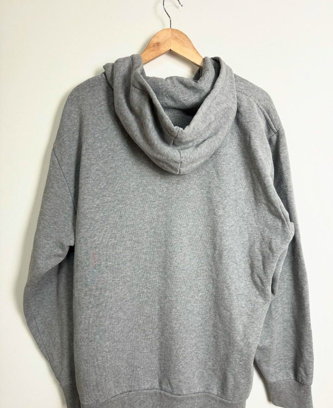 Vintage DC gray zip up hoodie with big logo | Grailed