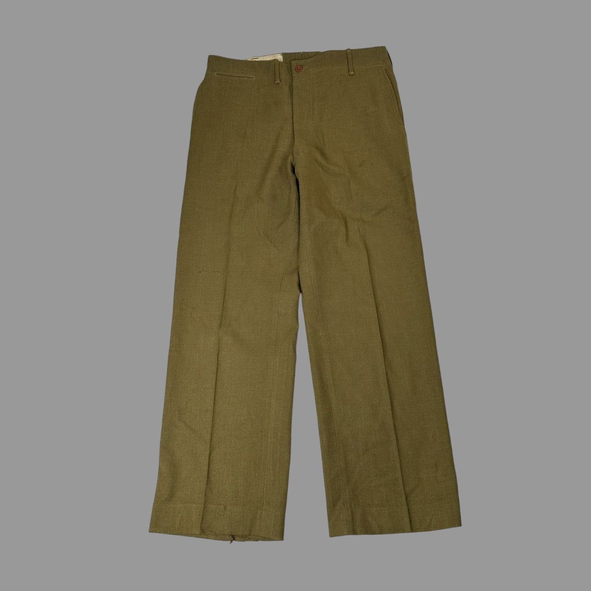 Vintage Vintage ww2 era wool military pants | Grailed