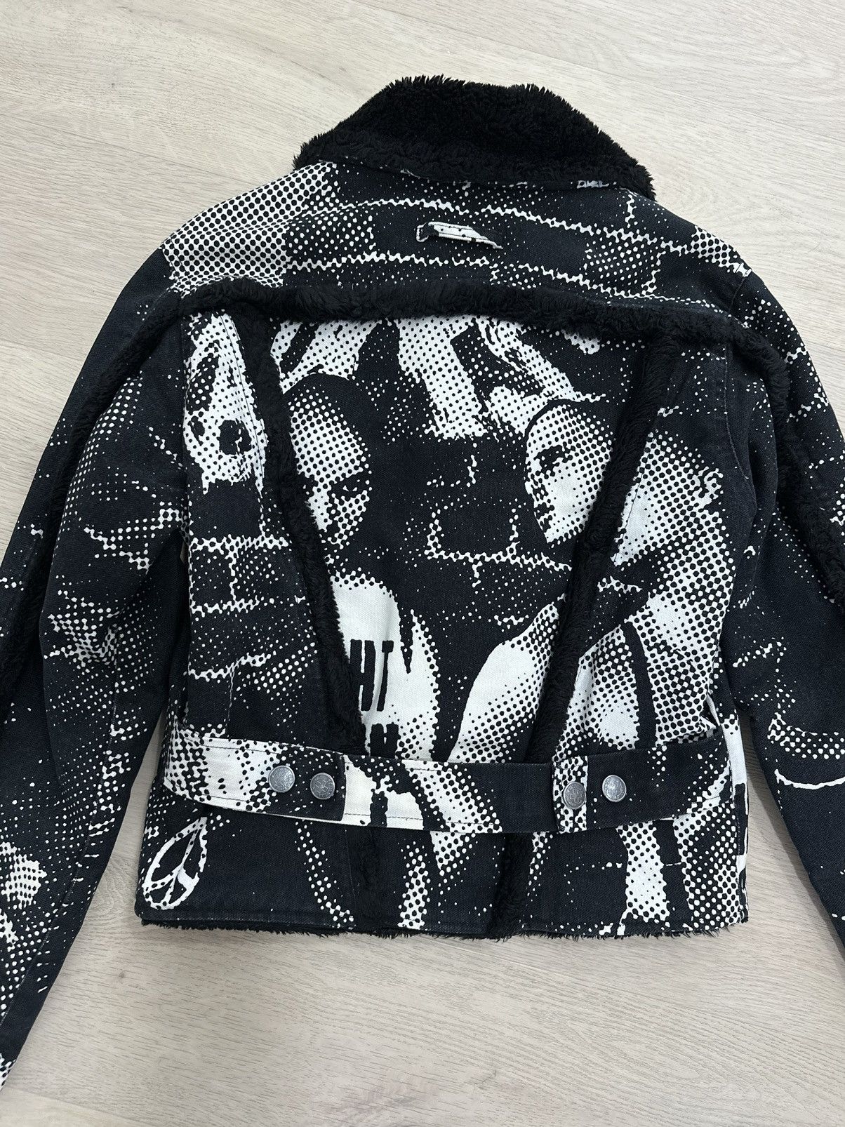 Jean Paul Gaultier aw 1997 punk jacket fight racism | Grailed