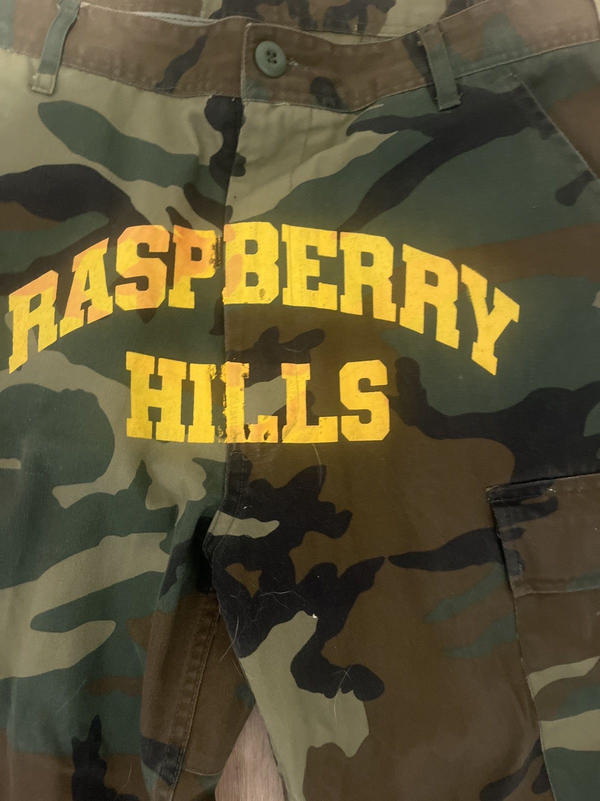 Streetwear Gv gallery “raspberry hill” camo pants | Grailed