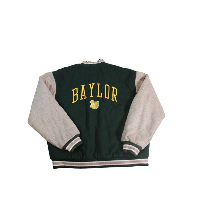 Logo Athletic Vintage Logo Athletic Baylor Bears Varsity Jacket Green ...