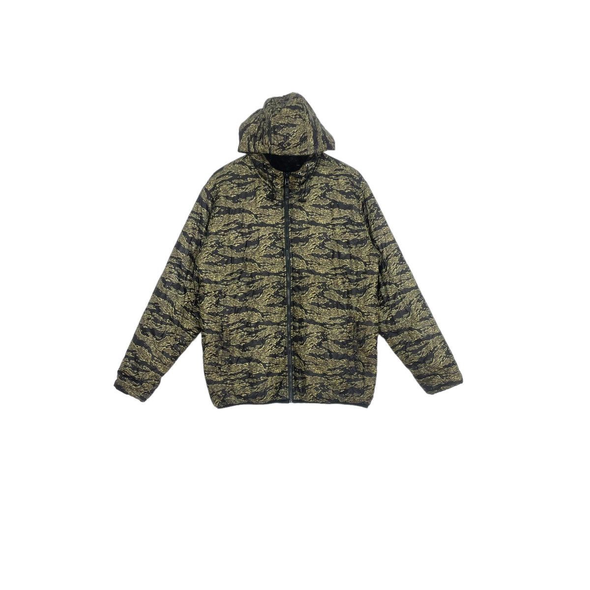 GU GU Tiger Stripe Camo Smock Military Riversible Jacket Hooded | Grailed